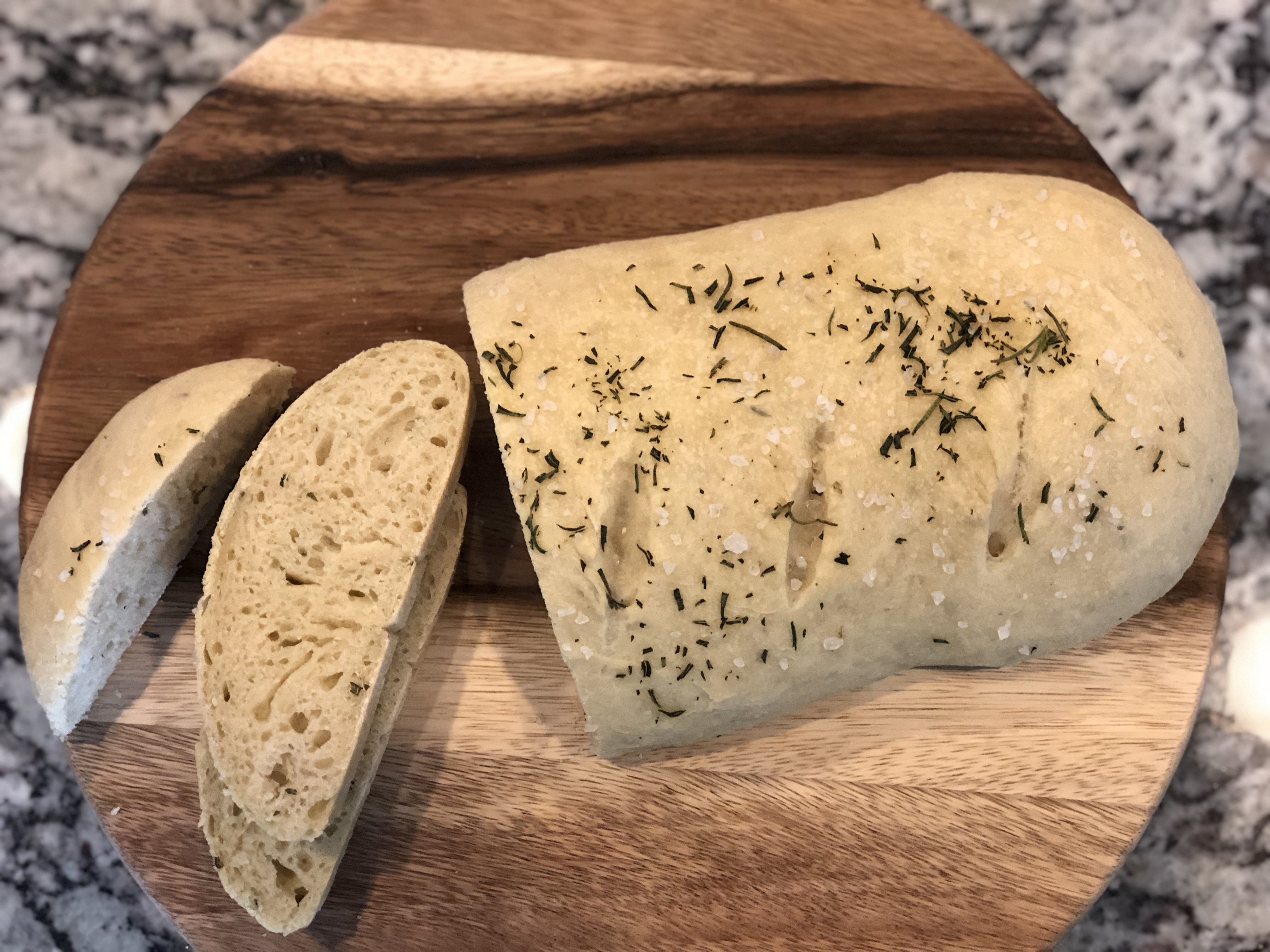Rosemary Bread - The Sweet Cucina