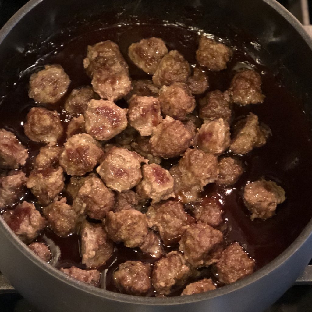 Whiskey Meatballs - The Sweet Cucina