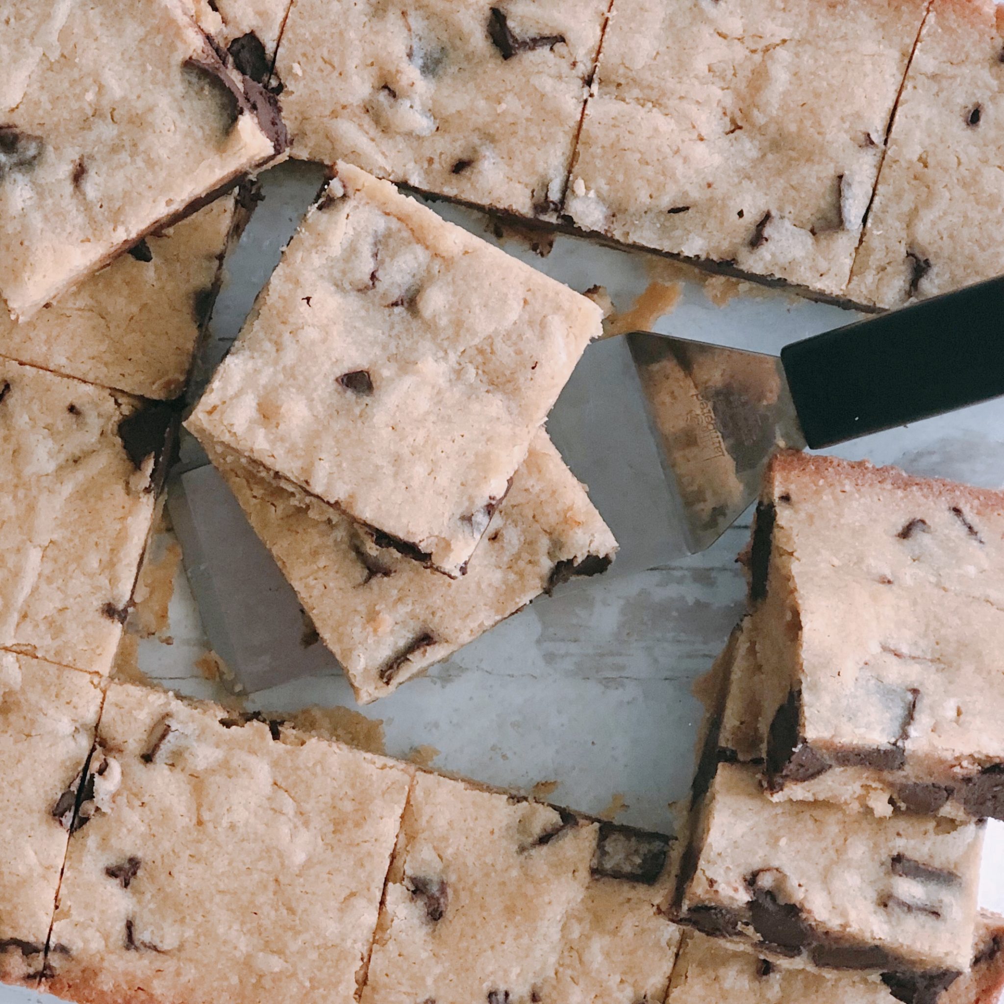 Chocolate Chunk Bars - The Sweet Cucina
